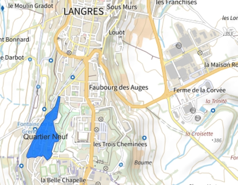 Contrat de ville de Langres — Oriv Grand Est